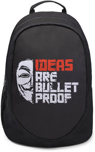The Souled Store Ideas Are Bulletproof 25 L Laptop Backpack Black ...