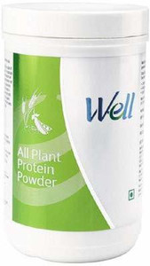 Well All Plant Protein Powder 500 g (Pack of 1) Plant-Based Protein ...