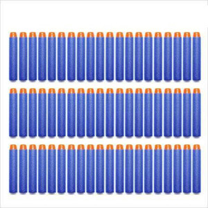 Wilson Enterprise 60 pcs Bullet Foam Dart Bullets for Elite Guns Darts ...