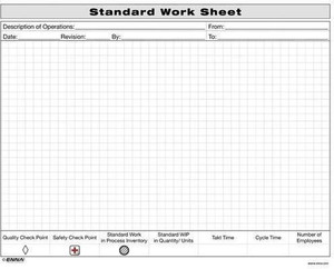 Standard Work Sheet: Buy Standard Work Sheet by Enna at Low Price in ...