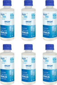 hydro clean Dishclean Automatic Dishwasher rinse aid 200 ml pack of - 6 ...