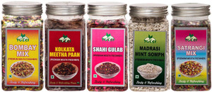 Tulsi BombayMix/MeethaPan/SGulab/MintS/Satrangi-Packof5 Mitha Pan,Shahi ...