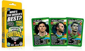 Top Trumps Deluxe World Football Stars Multi Color - Deluxe World ...