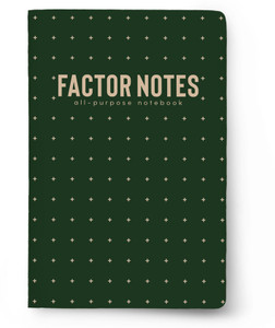 Factor Notes All-Purpose Notebook: 120 GSM Natural Shade Paper A5 ...