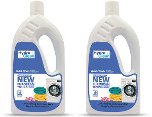 hydro clean quick wash liquid detergent of 2 bottles of 1 litters Fresh ...