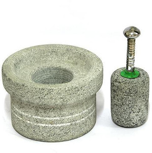 Tredy Foods Traditional Grinding Stone/ Stone Masher (Large Aatukkal ...