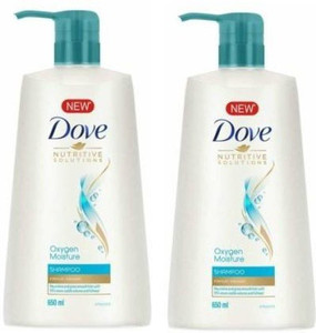 DOVE Oxygen Moisture Shampoo combo pack (650 ml) - Price in India, Buy ...