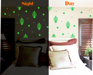 Sticker Wall 98 cm Night Glow - Radium Glow in The Dark - Night Glowing ...