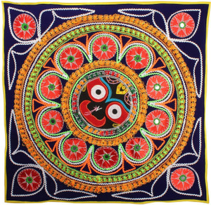 PIPILI CHANDUA Lord Jagannath Unique Chandua - 90cm (Multicolor) Price ...