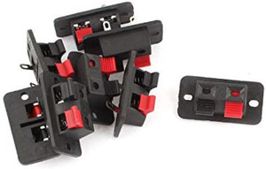 ERHIndia Speaker Wire Jointer Terminal Binding Post Spring Clip 2-Way ...