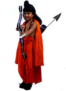 SBD Lord Ram Vanvasi Sadhu Hindu god Mythological fancy dress costume ...