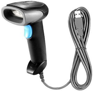 TELEPORT TP-2000 Laser Barcode Scanner, Handheld 1 D USB Wired 2M ...