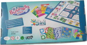 RPI SHOP 5 in 1 Business Game(Vyapar) with Plastic Money Coins for ...