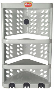 Wonder Cutlery Kitchen Rack Plastic Plastic Corner Big Rack, Set of 1 ...