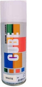 CUBE White Spray Paint 400 ml Price in India - Buy CUBE White Spray ...
