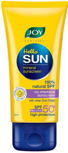 Joy Sunscreen - SPF 50 PA++++ Hello Sun Mineral Sunscreen SPF 50 PA ...