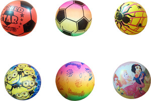 AutoVHPR Pack of 6 Very Light Weight Rubber Handballs for Small Kids ...