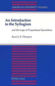 An Introduction to the Syllogism: Buy An Introduction to the Syllogism ...