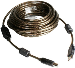 SP Infotech Micro USB Cable 15 m Universal Active 15m USB 2.0 Cable for ...