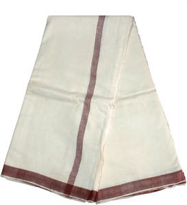 KRISHNA BHAKTI STORE SILK DHOTI CHADAR SET Solid Men Dhoti - Buy ...