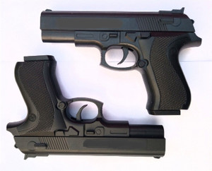 WHEELSQUARE Pull Back Loaded Bullet Magazine Gun (pack of 2) with 100 ...