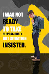 Responsible boy quote poster (Digital print of fine art) Paper Print ...