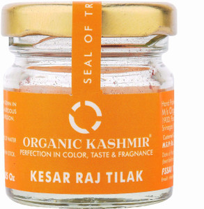 Organic Kashmir TILAK Saffron Powder_5 Price in India - Buy Organic ...
