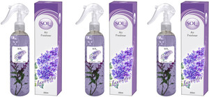 Sol Lavender Spray Lavender Air Freshener - Pack Of 3 (3 X 250ml) Price ...