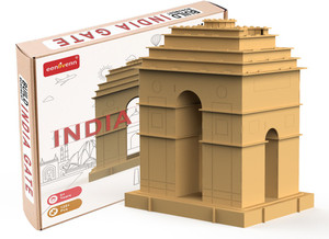 eenlivenn Build Monument – India gate, DIY Monument Construction Toy ...