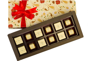 Velvet Fine Floral Wish 12 Assorted Chocolates - 160 Gms Truffles Price ...