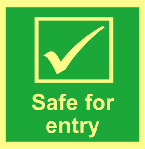 madhusigns -safe for entry Auto Glow Sign board in 3mm thick foam sheet ...