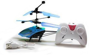 DMTE Exceed Induction Type 2-in-1 Flying Indoor Helicopter with Remote ...