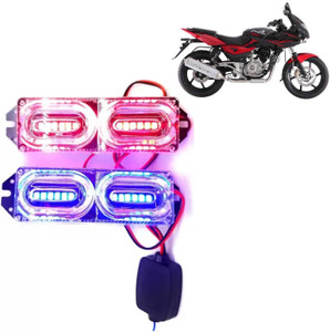 Rhtdm Strobe Flash Police Light Emergency Warning Light For Pulsar 220 ...