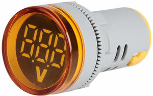 XM-INDIA AC-230-Round-Indicator-Yellow Voltmeter Price in India - Buy ...