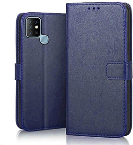 VAPRIF Flip Cover for Infinix Hot 10 Leather Finish, Inside TPU with ...