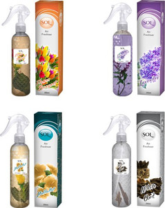 Sol Floral, Lavender, Woody, Oudh Spray Flower Bouquet, Lavender ...