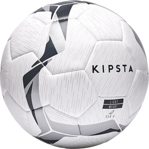 KIPSTA by Decathlon Light Football Ball Size 5 F500 - White/Black ...