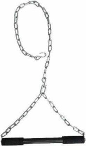 AT COLLECTION Hanging Chain/ Pull Up Bar with Chrome Plated Rod for ...