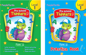 Purple Turtle Preschool Books For Nursery Kids Level 1 Term 2 (Course ...
