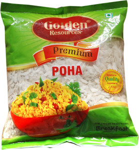 GOLDEN RESOURCES POHA 500grms Poha (Medium Grain, Raw) Price in India ...