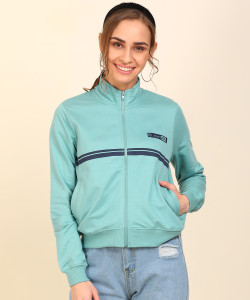 FLYING MACHINE Full Sleeve Solid Women Sweatshirt - Buy FLYING MACHINE ...