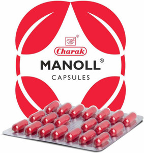 CHARAK Manoll Capsules - Helps reduce fatigue and weakness ,Improves ...
