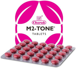 CHARAK M2-Tone Tablets - Restore Hormonal Balance, Relieve abdominal ...