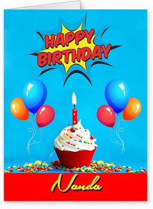 Midas Craft Happy Birthday Nanda ….10 Birthday Wish Greeting Card Price ...