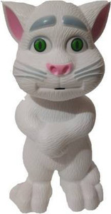 Risekart Musical White Talking Tom Cat for Kid (White) - Musical White ...
