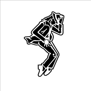 Decals Stock 45 cm Michael Jackson design Wall Sticker Self Adhesive ...