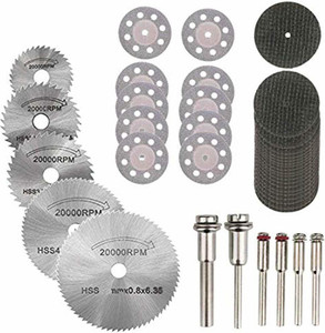DIY Crafts Rotary Cutting Wheels Tool Kit, Mini Cutting Wheel and HSS ...