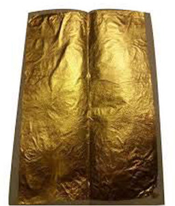 KLASSIC WARAQ COMPANY 24K Gold Leaf Edible (6inches*4inches) for Face ...