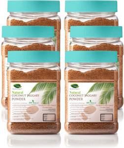 THANJAI NATURAL Coconut Jaggery Powder 500g Jar X 6 100% Natural ...