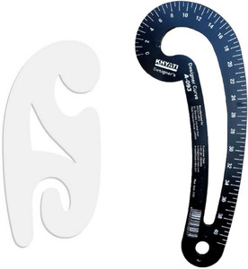 KHYATI Tailoring curve/ Tailoring Scale/ Fashion Designing Scale ...